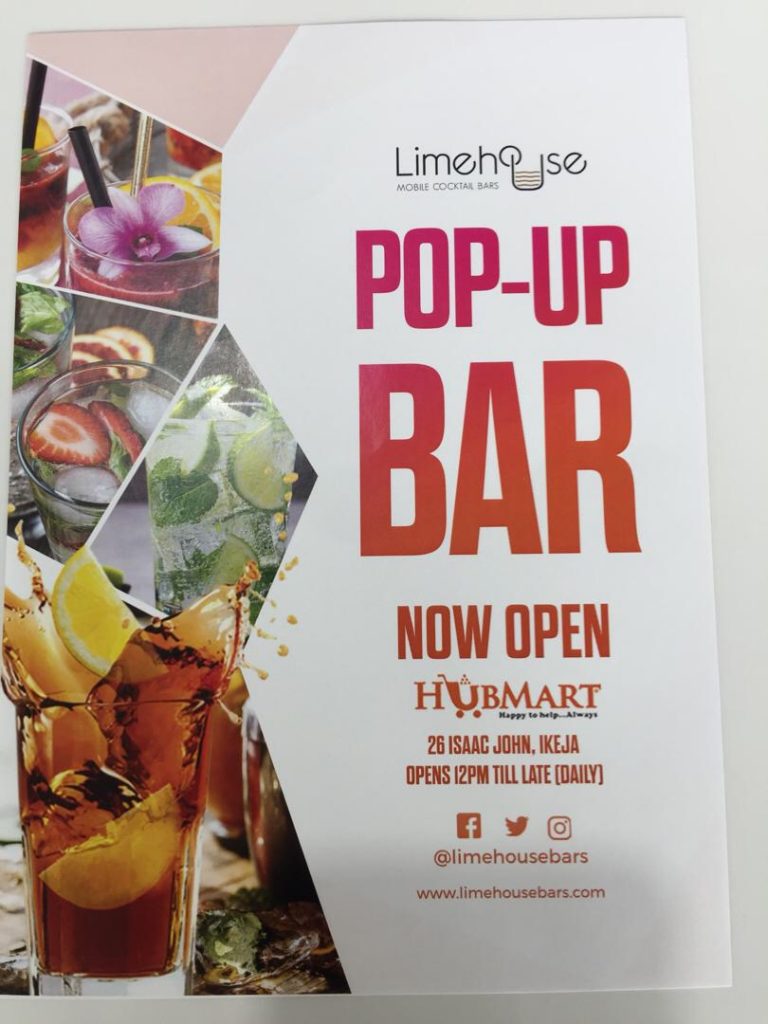 CityMarketing: Limehouse Opens up New Pop-up Bar @Hubmart, Isaac John ...