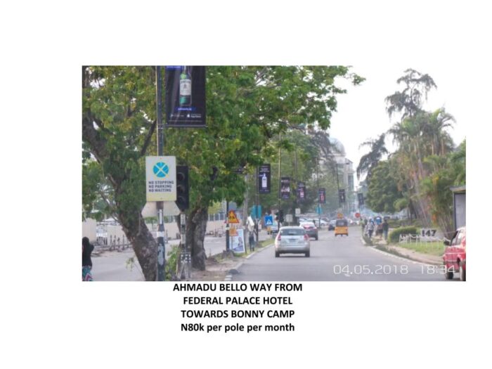 Street Light Lamp Post Advertising in Lagos - SkillPatron