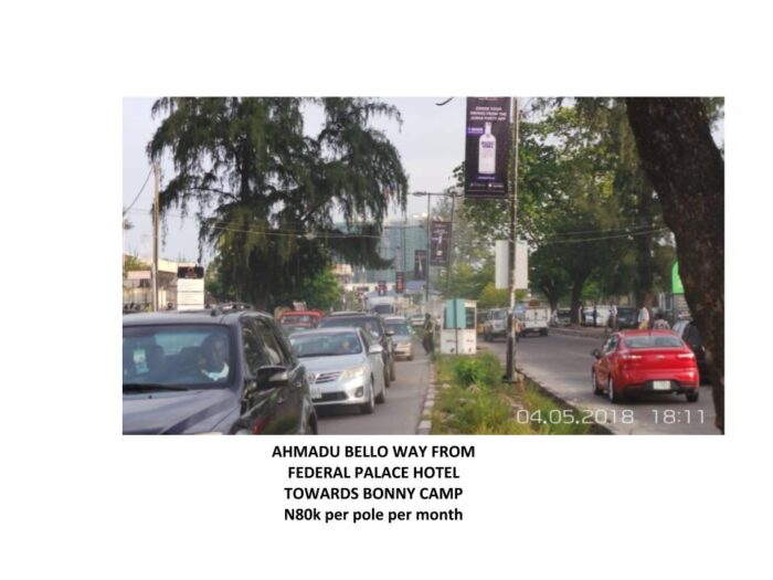 Street Light Lamp Post Advertising in Lagos - SkillPatron