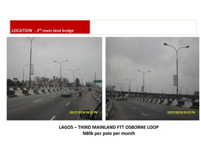 Street Light Lamp Post Advertising in Lagos - SkillPatron